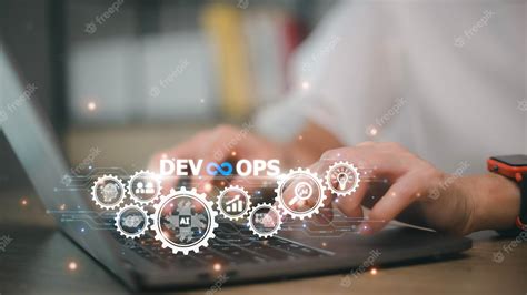 Premium Photo Devops Concept Software Development And It Operations
