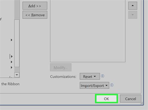 customizing the quick access toolbar in microsoft word add commands to