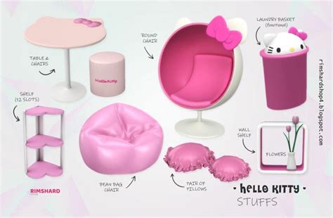 Hello Kitty Sims 4 Cc Patreon Artofit