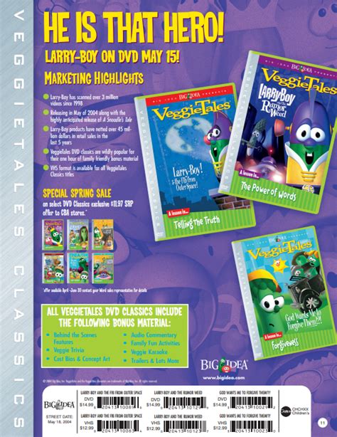Veggietales Classics 2004 Ad By Ianandart Back Up 3 On Deviantart