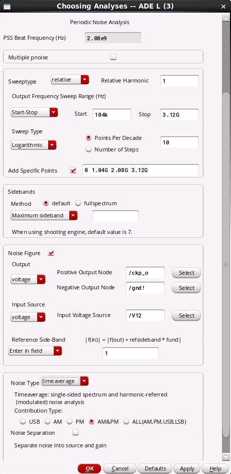 pnoise jitter and pnoise time average discrepency what is the problem