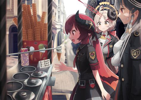 아이스크림을 사는 준코 블루 아카이브