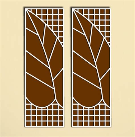 Design Pattern Screen Panel 3d Model Vector Files