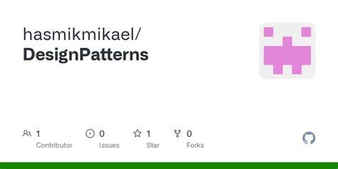github hasmikmikael designpatterns
