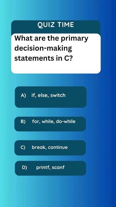 C Programming Quizdetailed Explanation In Comments👉