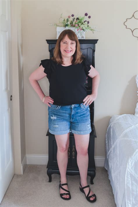 Flutter Sleeve Knit Top Ways Dressed In Faith