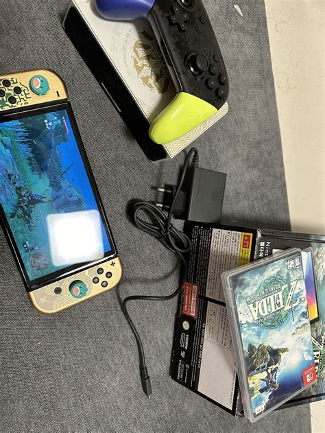 닌텐도 스위치oled 젤다 에디션 스위치 컨트롤러 디지털기기 당근 중고거래