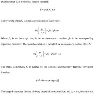 Spatial Prediction Model Based On The Principles Of Model Based Download Scientific Diagram
