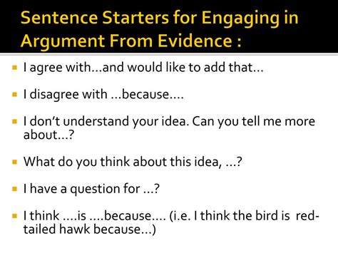 PPT Engaging In Argument From Evidence PowerPoint Presentation Free Download ID 2396125
