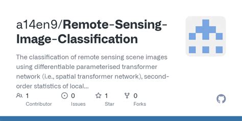 Github A En Remote Sensing Image Classification The Classification Of Remote Sensing Scene