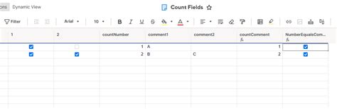 formula with multiple checkboxes and each has an associated comment — smartsheet community
