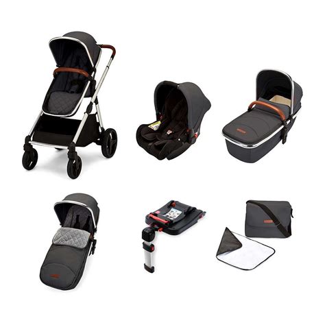 ระบบการเดินทาง Ickle Bubba Eclipse พร้อมเบาะนั่งรถยนต์ Galaxy และฐาน Isofix Mcgrocer
