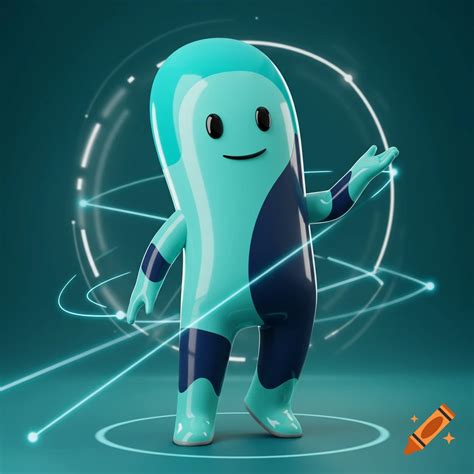 Three Stylized 3d Avatars One Female And Two Male Standing Against A