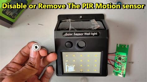 How To Bypass Motion Sensor On Outdoor Light