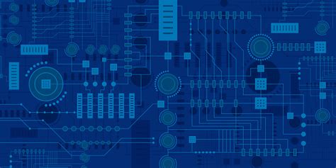 futuristic microchip processor quantum computer large data processing