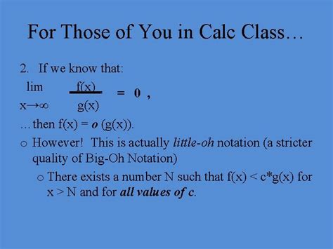 Algorithm Complexity Bigo Notation From The Basics O