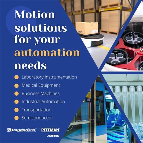 Ametek Haydon Kerk Pittman Motion Solutions On Linkedin Our Motion Solutions Excel In A Variety