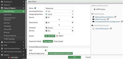 Technical Tip Fortigate Initial Configuration Fortinet Community
