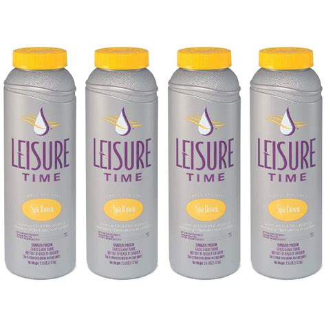 Leisure Time Spa Down 2 5 Lb 4 Pack Lz 22338a 4