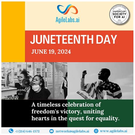 agilelabs ai on linkedin juneteenth equality agilelabsai