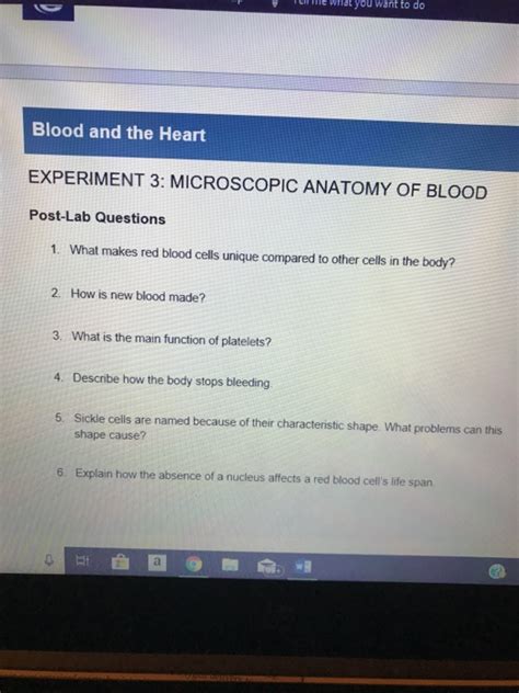 Solved AP L BloodAndHeart Word Es Mailings Review Chegg Com