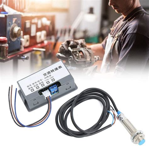 Buy Digital Tachometer Rpm Meter Tachometer Digital Speed Meter 4 Digit Tube Display High