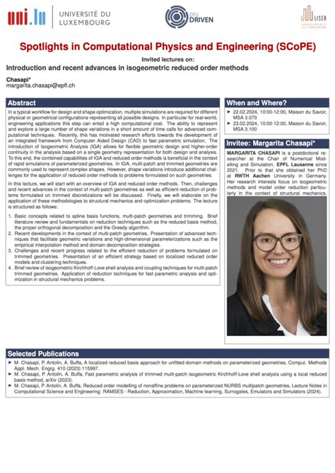 Scope Isogeometric Reduced Order Methods Data Driven Computational Modelling And Applications