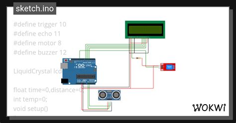 Water Level Sensor Dk Copy Wokwi Esp32 Stm32 Arduino Simulator