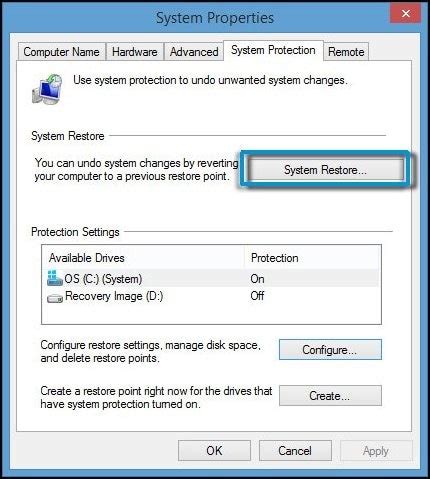 Restore Point Previous Versions Windows 10 Lasopadynamics