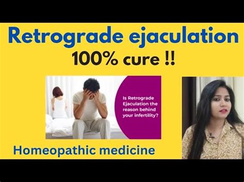 Retrograde ejaculation treatment !! Retrograde ejaculation symptoms ...