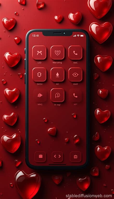 Ruby Smartphone Ui Design Stable Diffusion Online