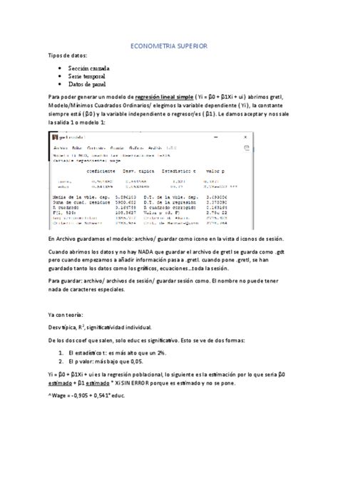 Econometria Superior Pdf