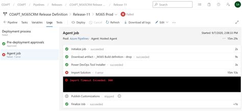 Timeout Error While Importing Solution · Issue 208 · Waelhamzedyn365