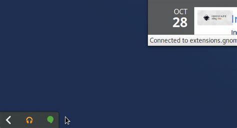 Move Status Icons To Your GNOME Top Bar Fedora Magazine