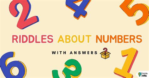 220 Challenging Riddles About Numbers With Answers Riddle Wits