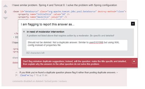 Duplicate Question Comments Filterblacklist Also Prevents Us From