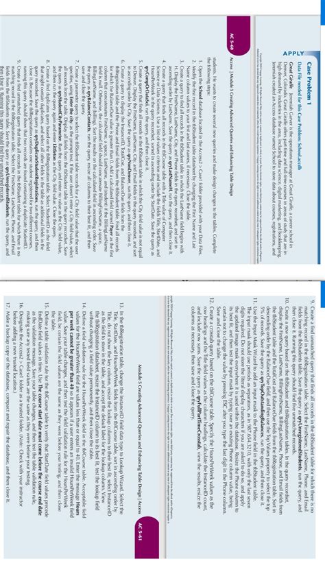 Case Problem 1 Data File Needed For This Case