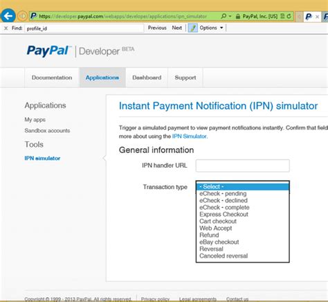 Send Paypal Recurring Payments Commands With Ipn Simulator Stack Overflow
