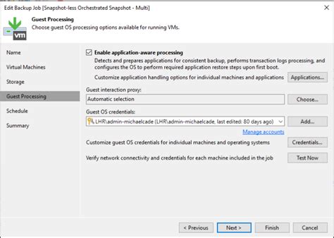 Veeam Backup And Replication Vmware Snapshot Less Recovery Points