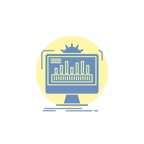 Dashboard Admin Monitor Monitoring Processing Glyph Icon 12818605
