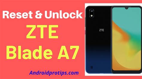 How To Reset Unlock Zte Blade A Youtube