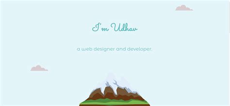 GitHub Udhavvvv Dev Practice Web CV Portfolio Website Created Using HTML CSS