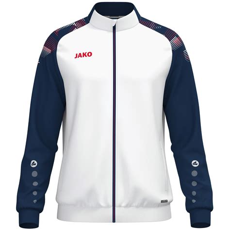 Polyester Peysa Sonic Hvít Jakosportis