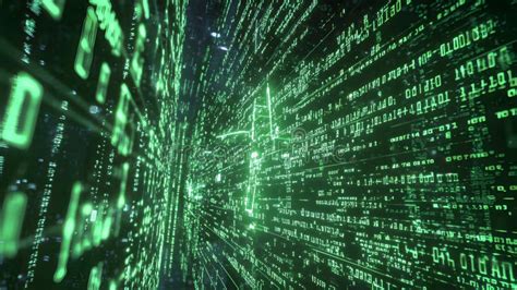 Data Stream Visualization Digital Environment Abstract Concept Virtual