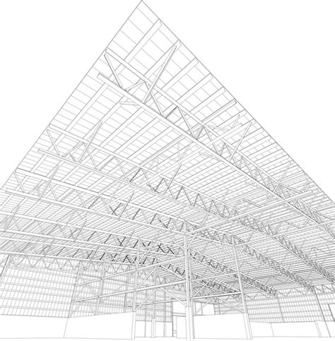Premium Vector 3d Illustration Of Building Structure