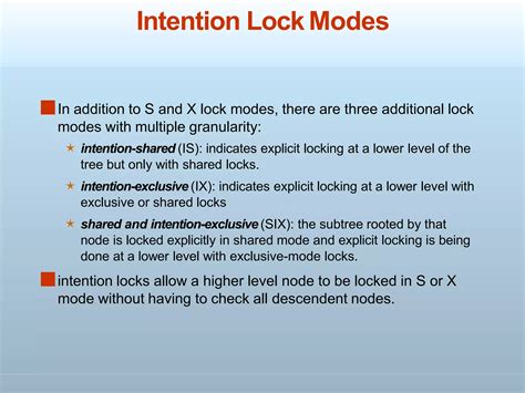 Concurrency Control And Deadlock Handling Pptx