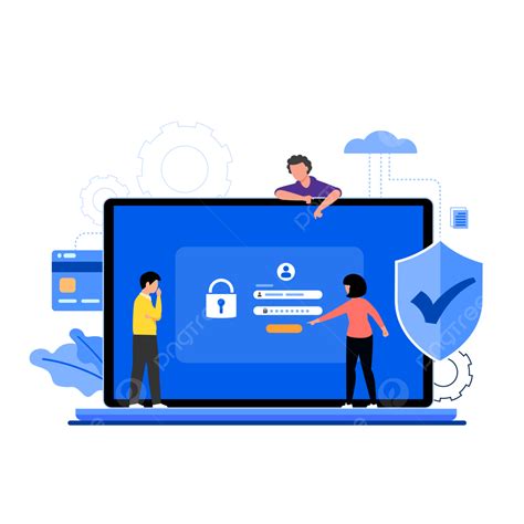 Gambar Keamanan Data Global Keamanan Data Pribadi Keamanan Data Cyber Ilustrasi Konsep Online ...