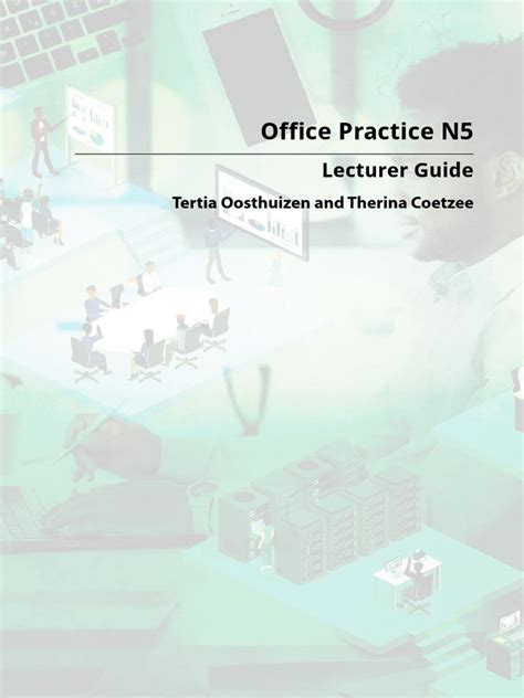 N5 Office Practice Lecturer Guide Pdf Desk Memorandum