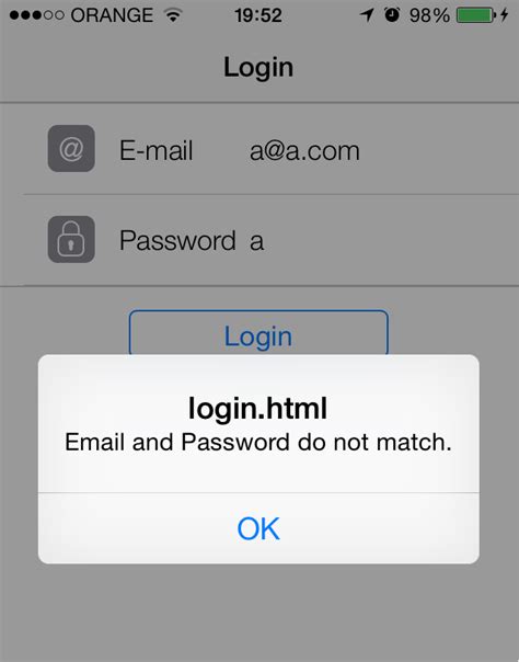 Javascript Phonegap Web Based App Alert Is Showing The Name Of The