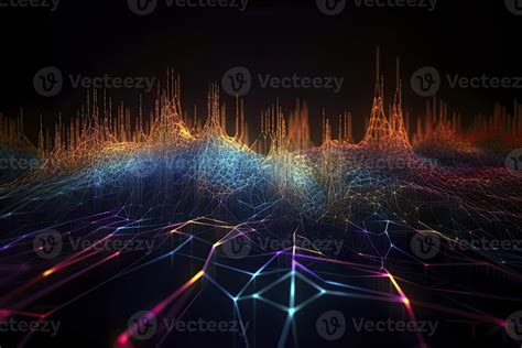 Abstract Technology Big Data Background Concept Artificial